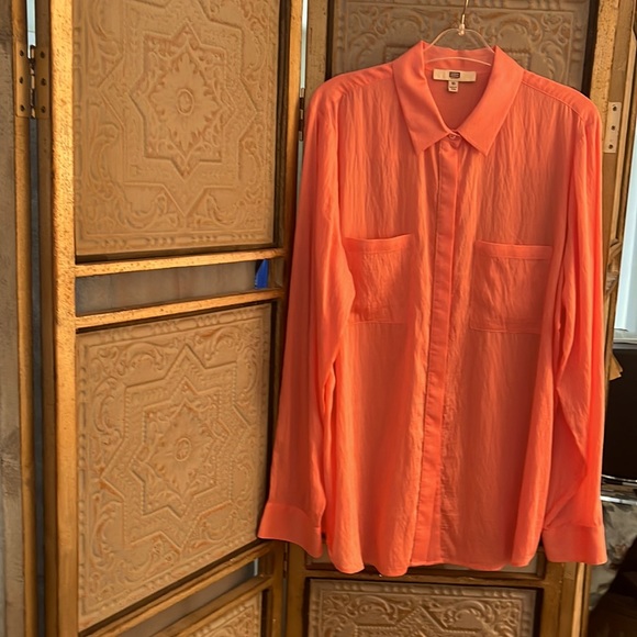 Etcetera | Tops | Etcetera Coral Color Blouse | Poshmark